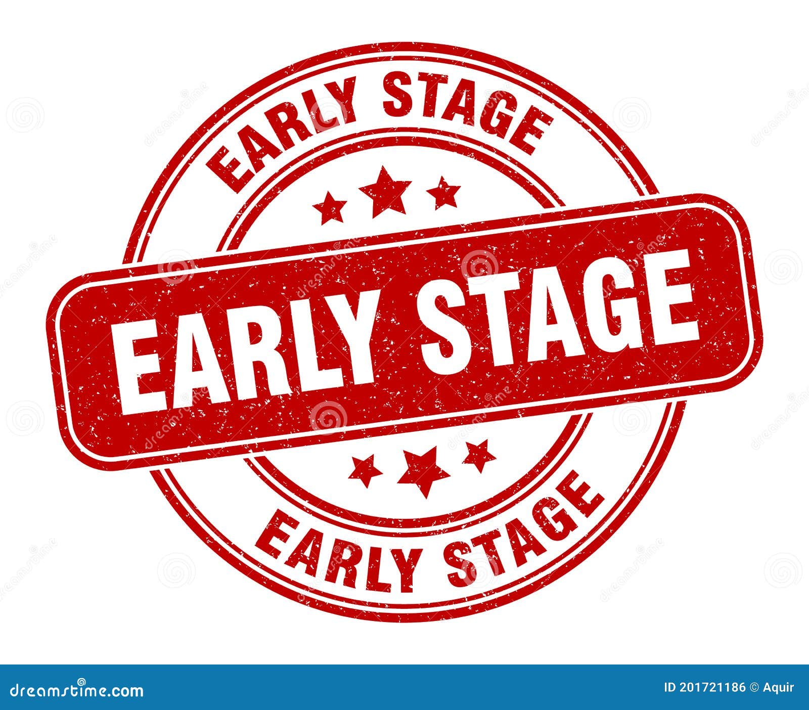 Early Stage Stamp. Early Stage Round Grunge Sign Stock Vector ...