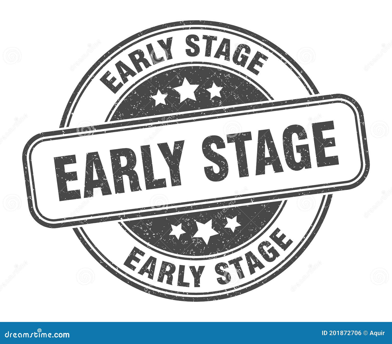 Early Stage Stamp. Early Stage Round Grunge Sign Stock Vector ...