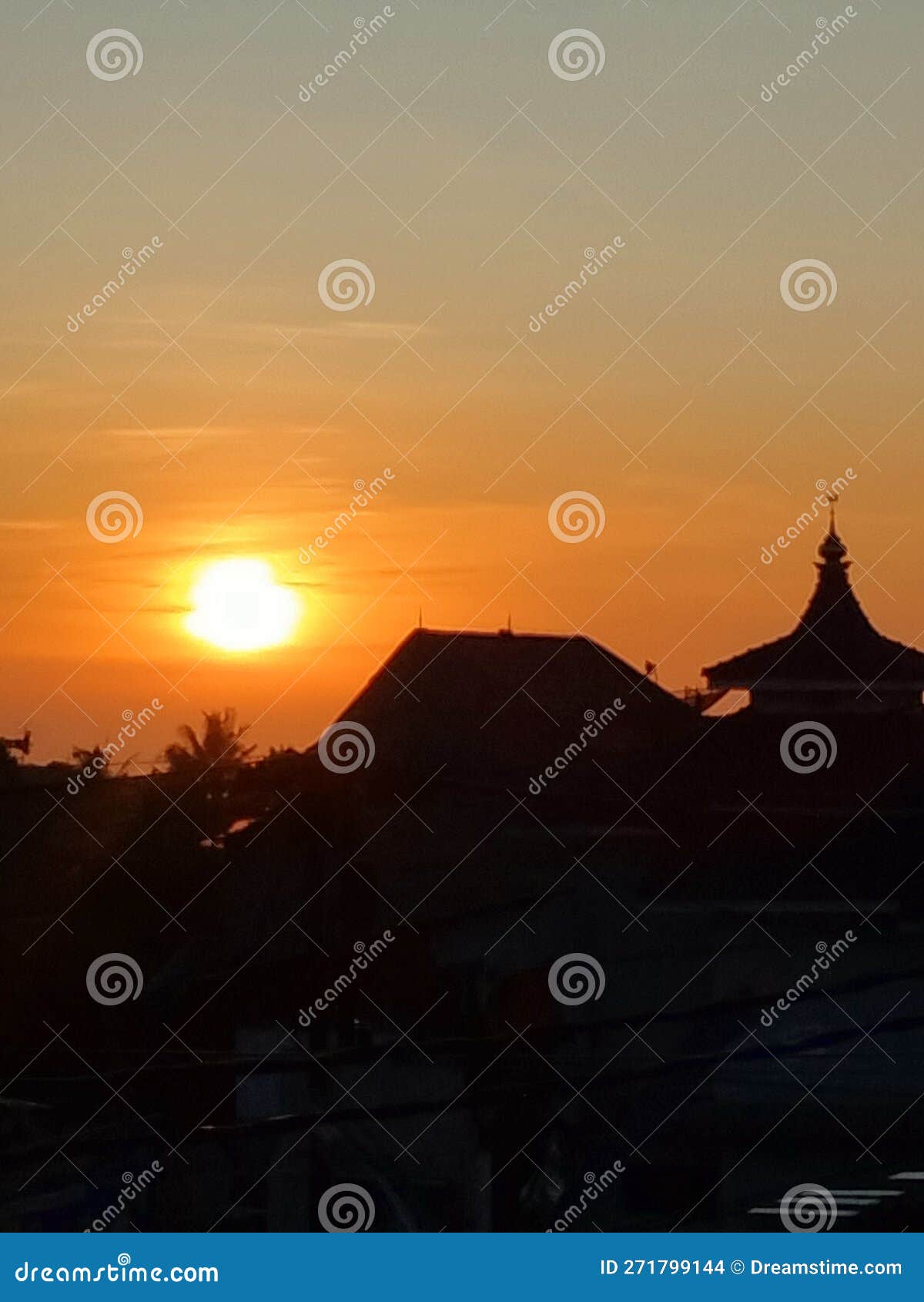The early sun morning view stock photo. Image of morning - 271799144