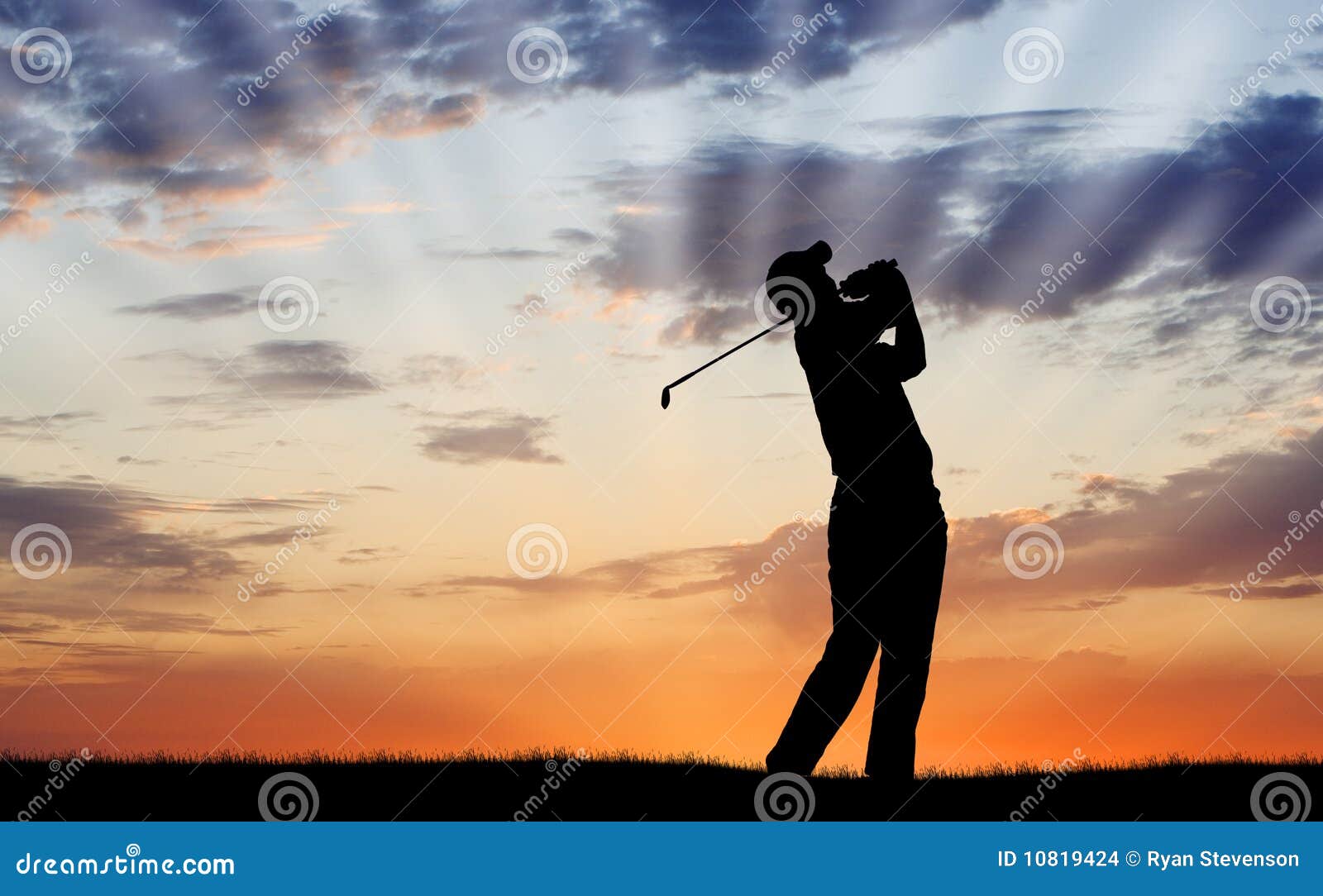 Early Tee Time stock photo. Image of recreation, follow - 10819424