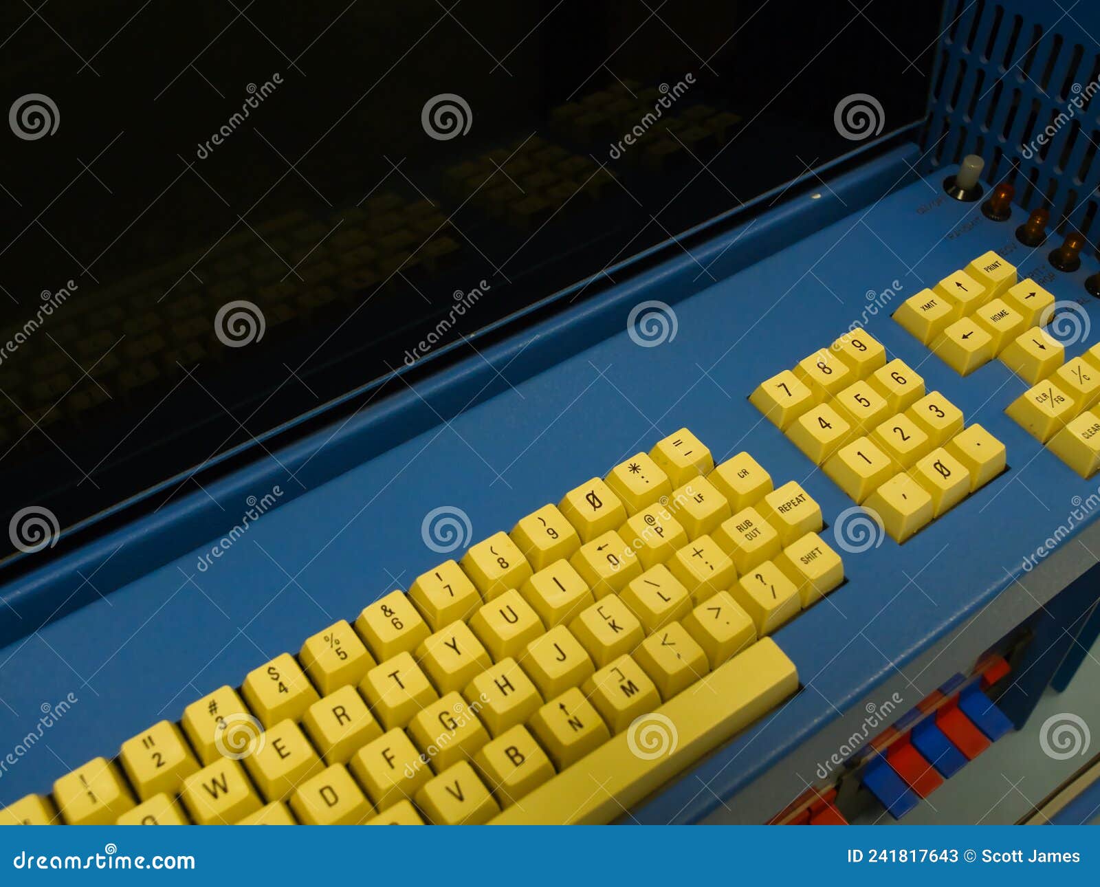 Early Computer, Ferranti Atlas Computer Console Dated 1964 At Science ...