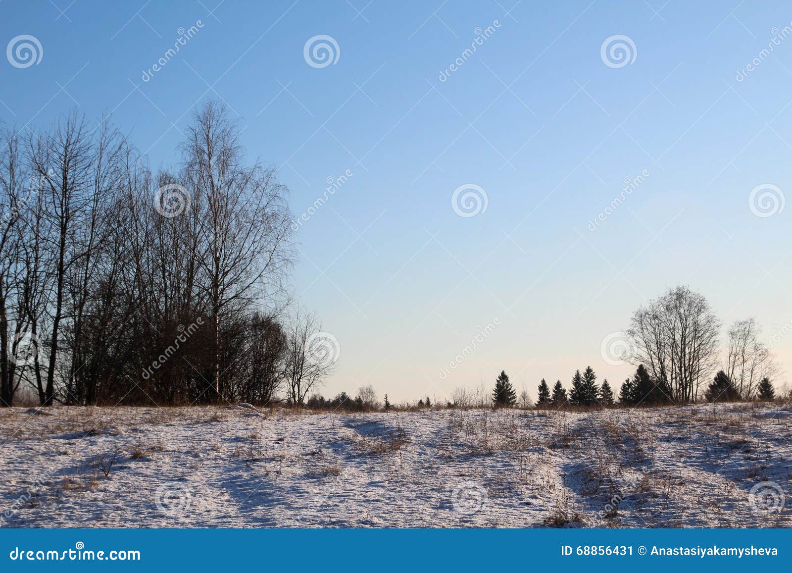 Early winter landscape stock image. Image of december - 68856431