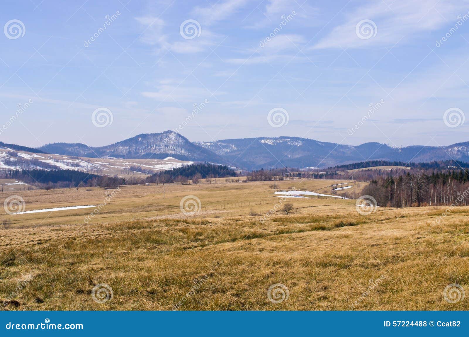 Early Winter in Sudetes Mountains - Poland Stock Photo - Image of ...
