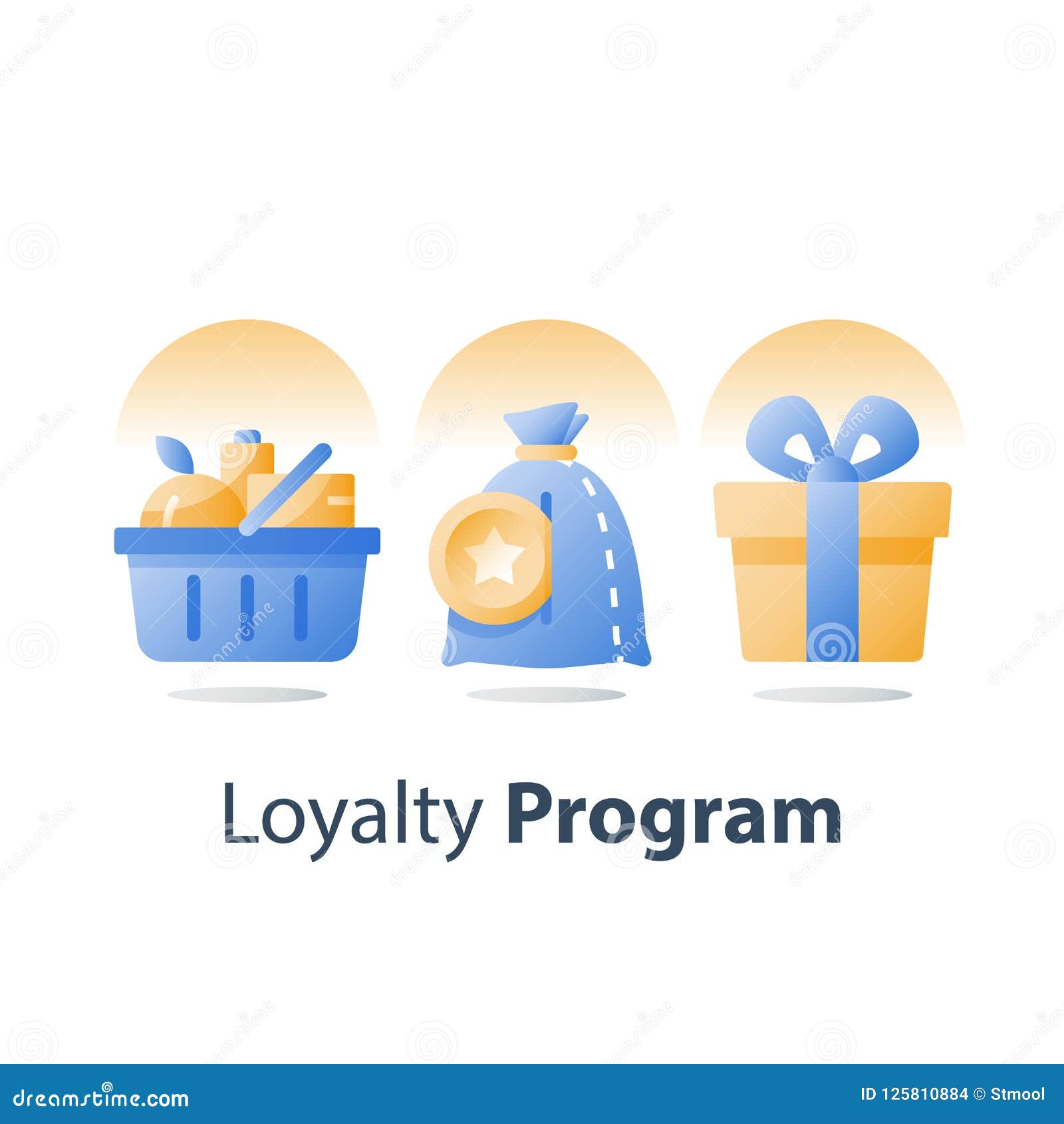 Earn Bonus Points, Full Grocery Basket, Loyalty Program, Redeem Reward ... Earn Bonus Points, Full Grocery Basket, Loyalty Program, Redeem Reward ...