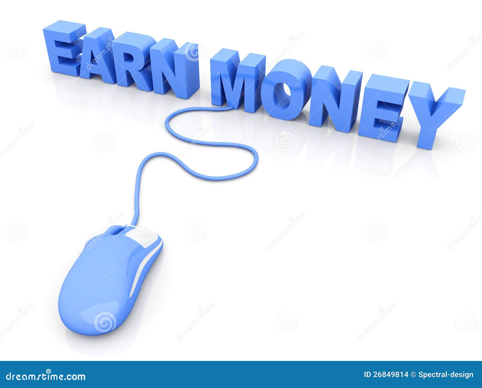 Earn Money stock illustration. Illustration of business - 26849814
