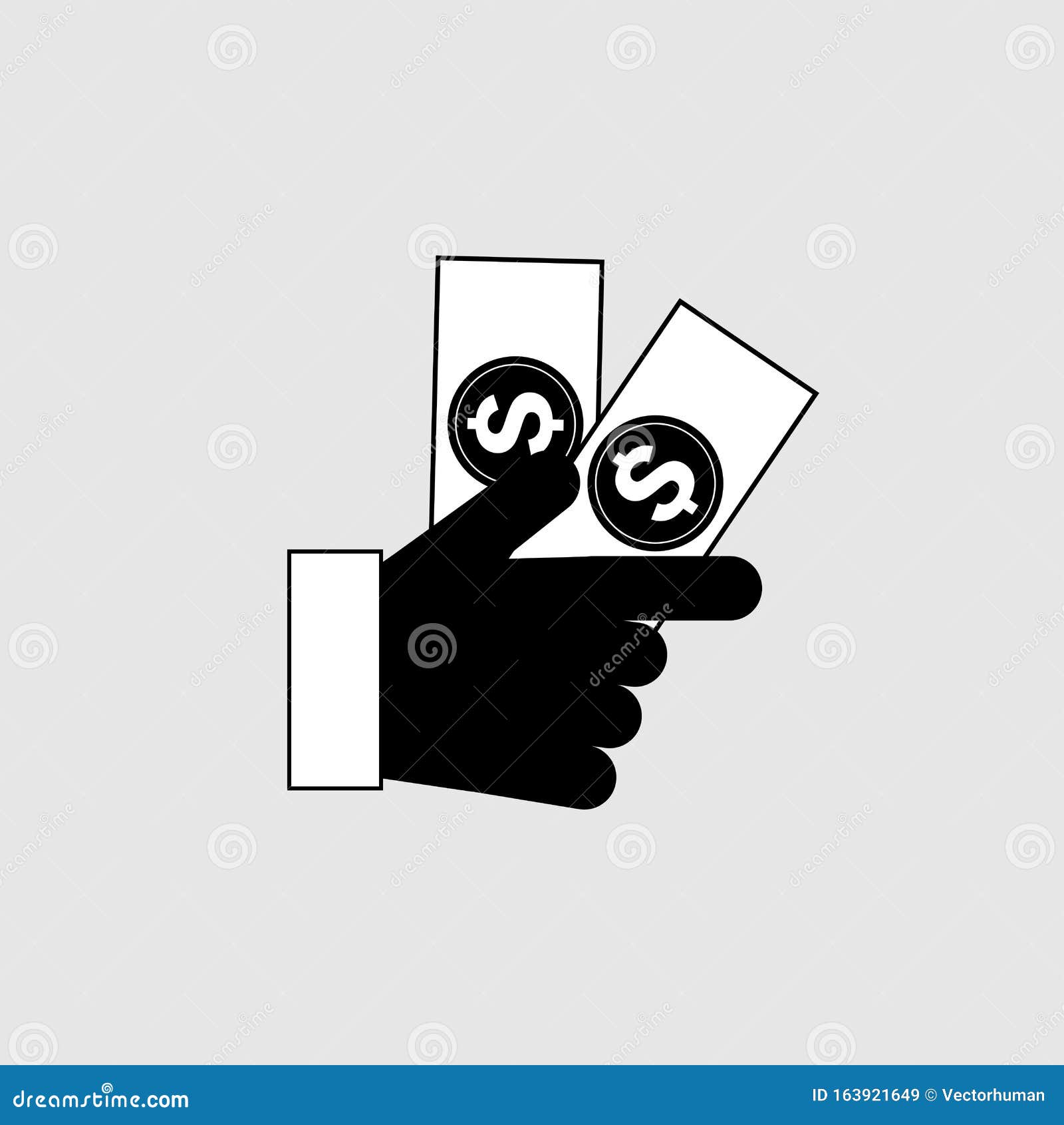 Earn Money Vector Art Design Stock Vector - Illustration of finance ...