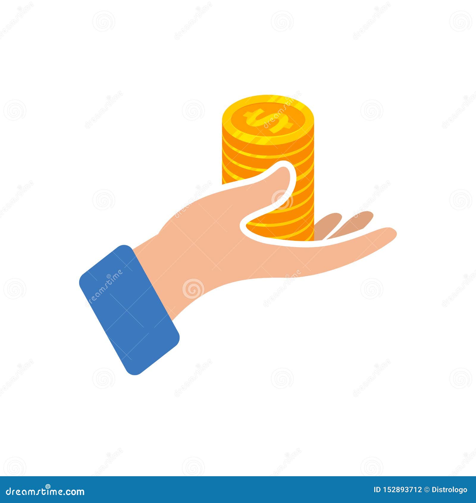 Earn Money Vector Logo Icon Design. Salary Symbol Design with Hand ... Earn Money Vector Logo Icon Design. Salary Symbol Design with Hand ...