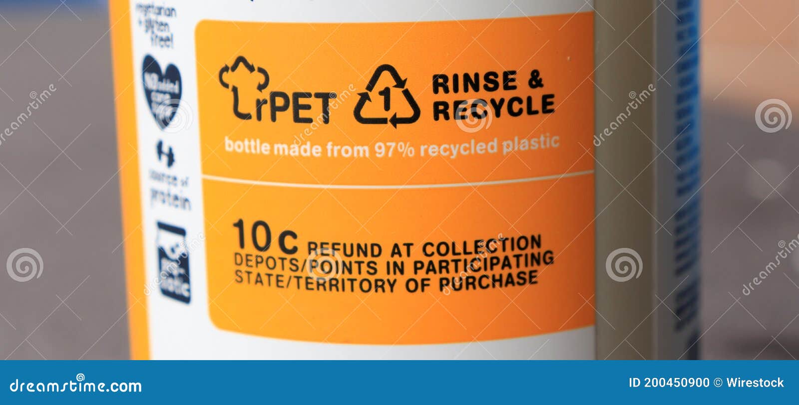 Earn and Return Program, Empty Bottles and Cans 10 Cents Collected ...