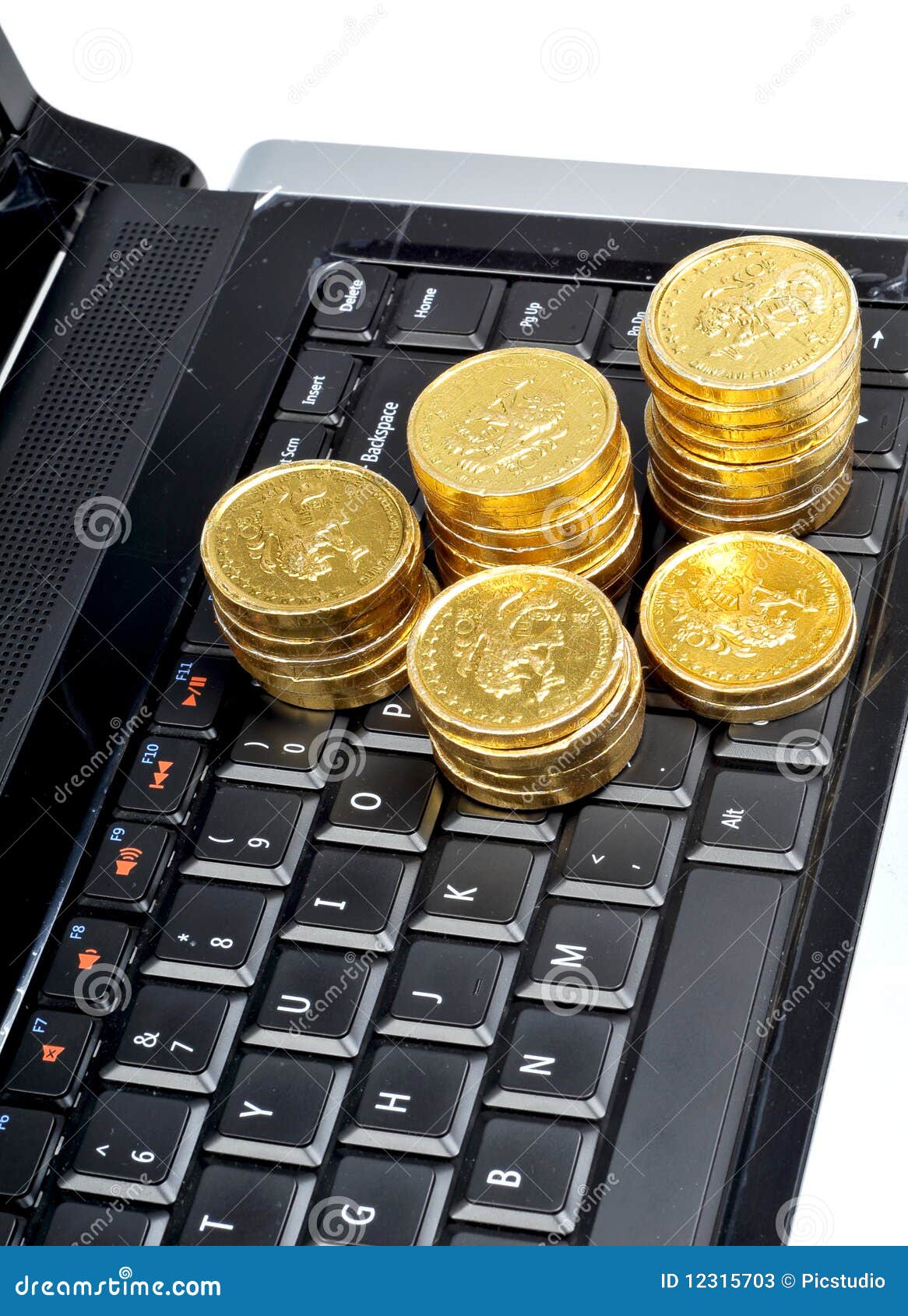 Earning money concept stock image. Image of golden, luxury - 12315703