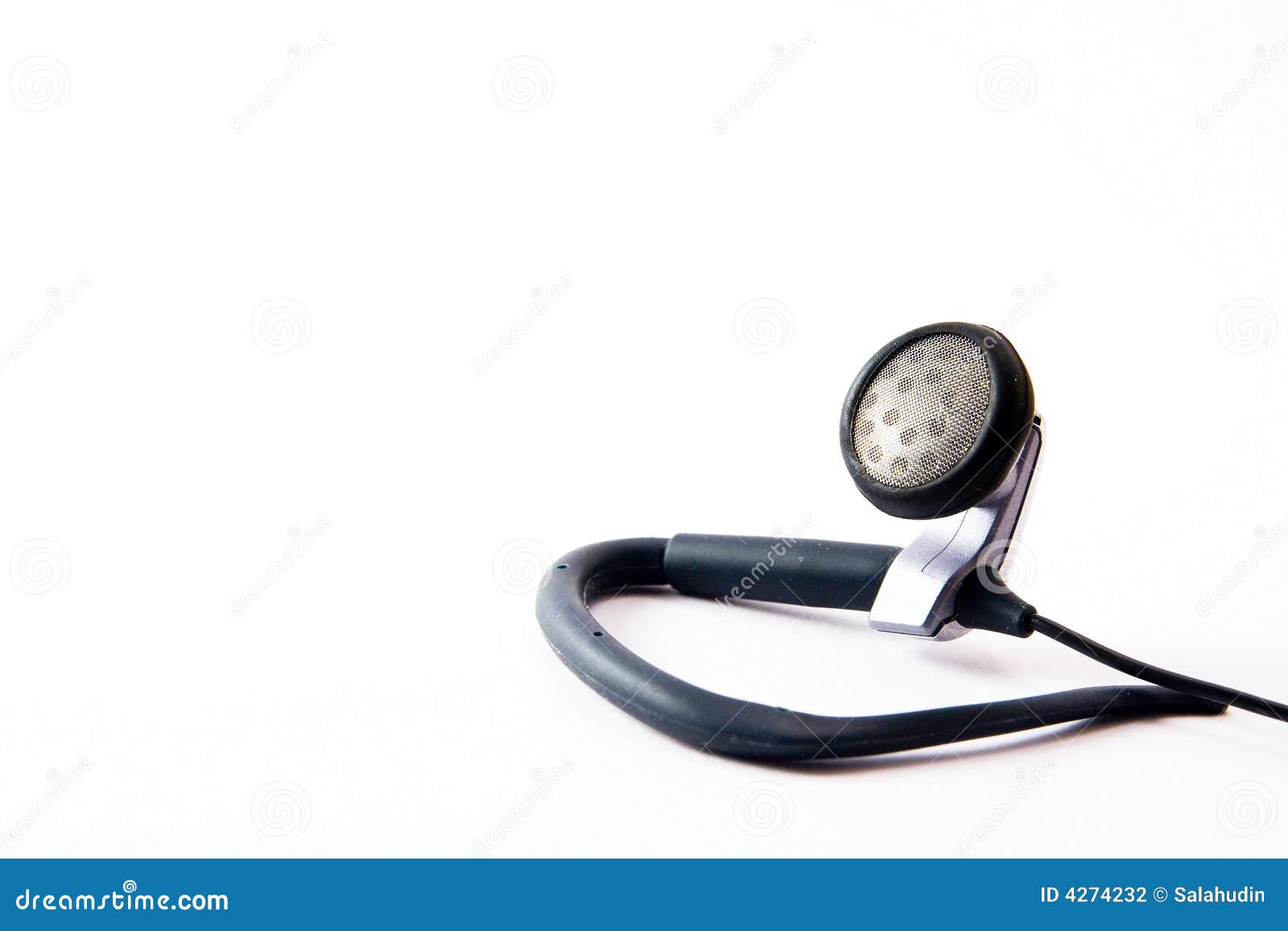 Earphone stock photo. Image of data, speakers, loudness - 4274232