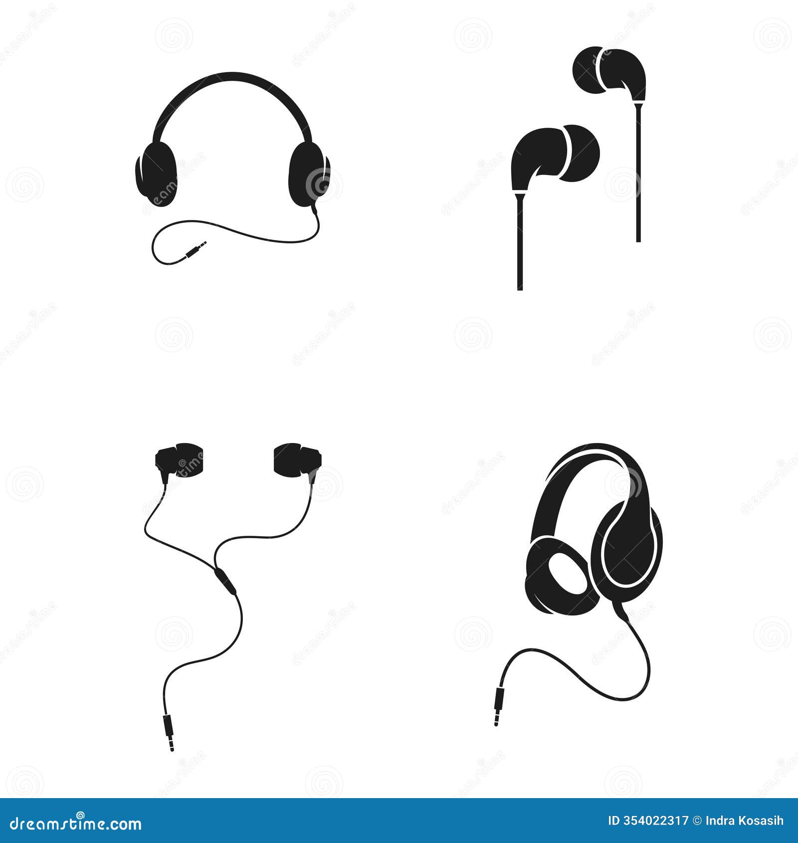 Earphone Logo Vector Icon Design. Headphone Icon Design, Headset Icon ...
