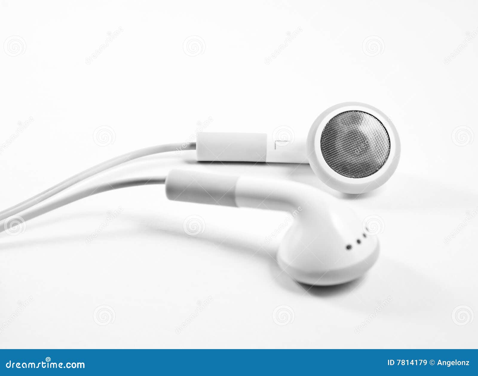 Earphones stock image. Image of earphones, lifestyle, music - 7814179