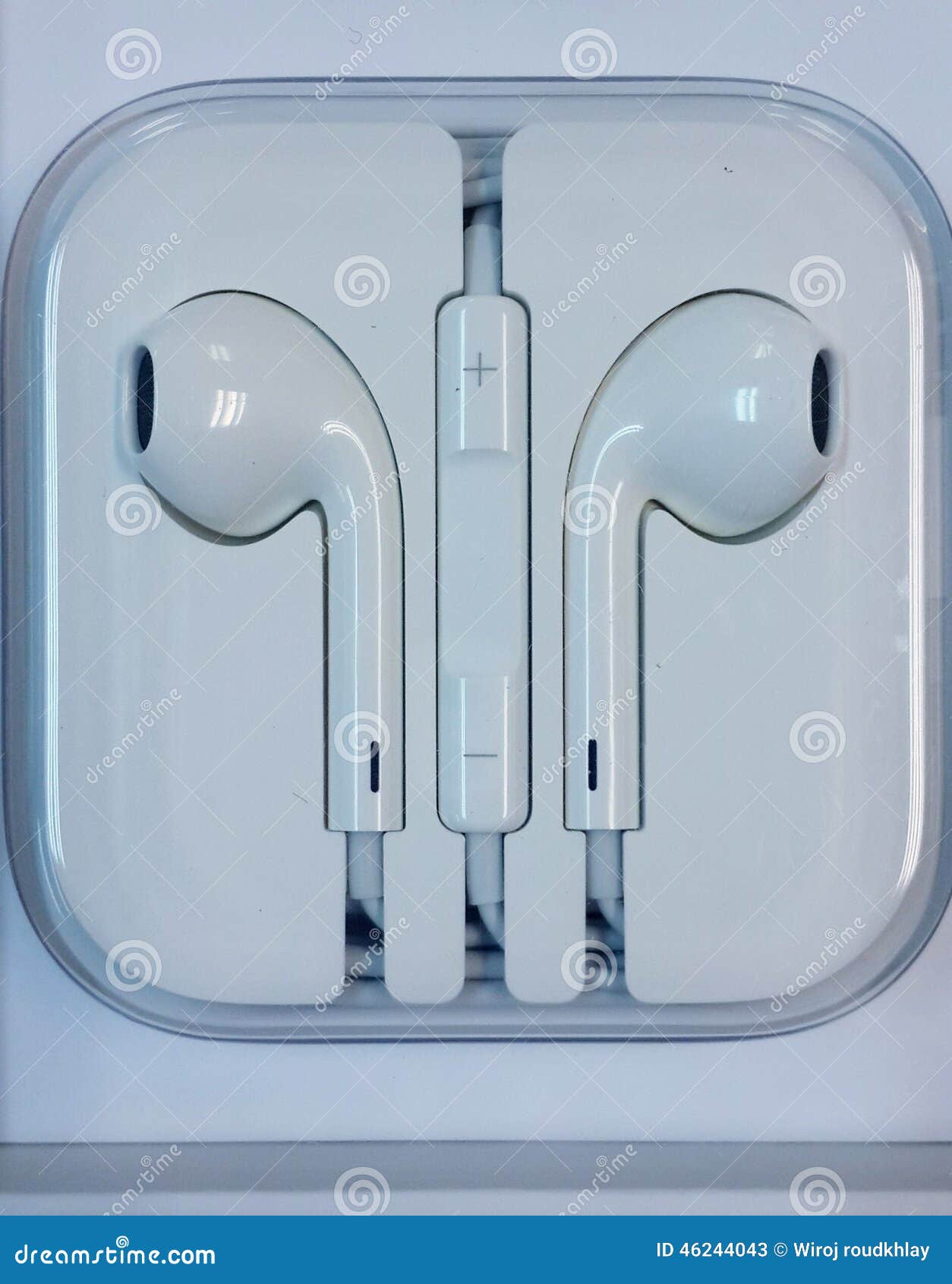 Earpiece stock image. Image of design, headphone, phone - 46244043