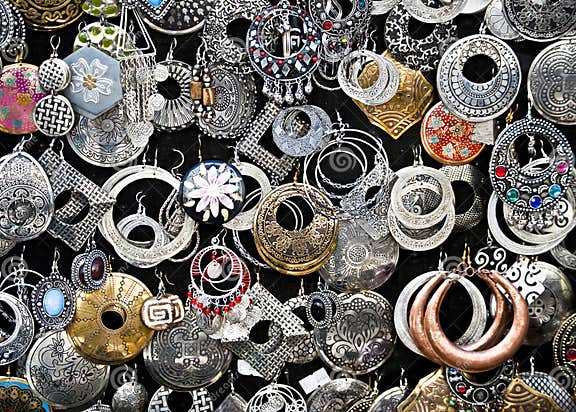 Earrings stock image. Image of object, accessory, ornamental - 17648311