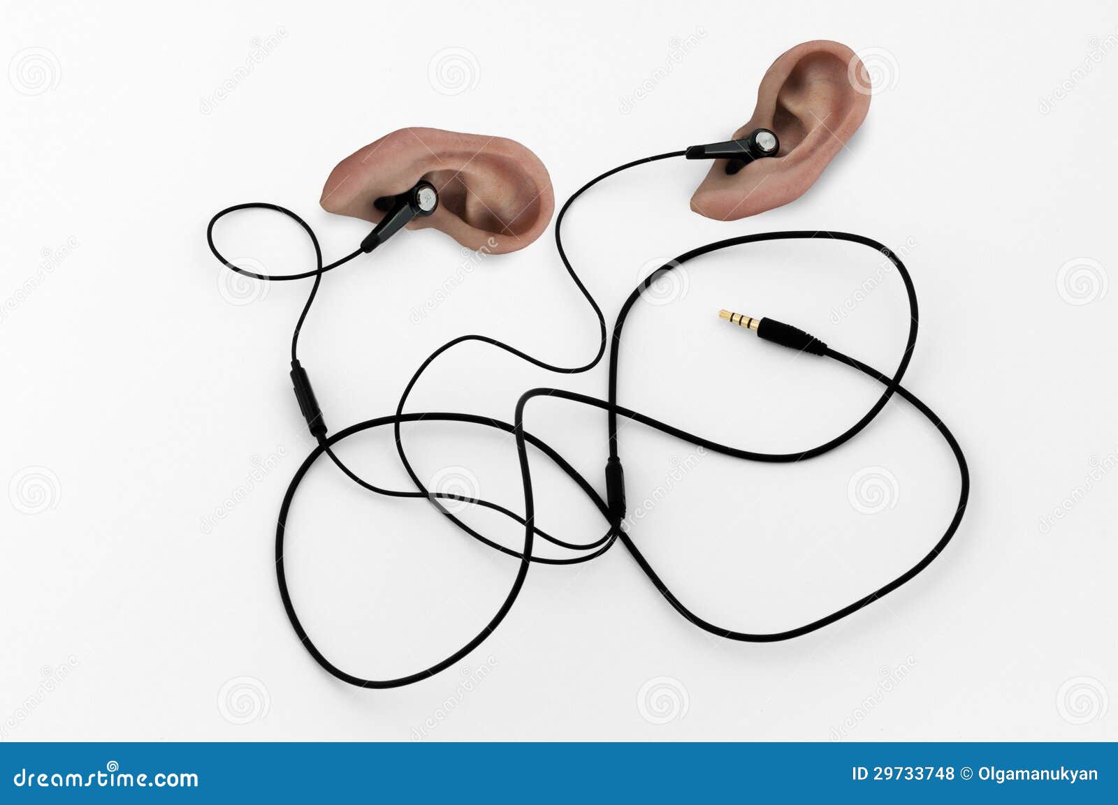 Ears off stock illustration. Illustration of mobility - 29733748