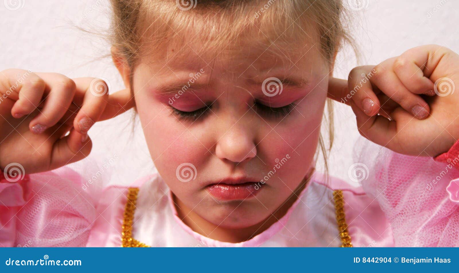 Ears of a Princess stock photo. Image of emotion, clothes - 8442904