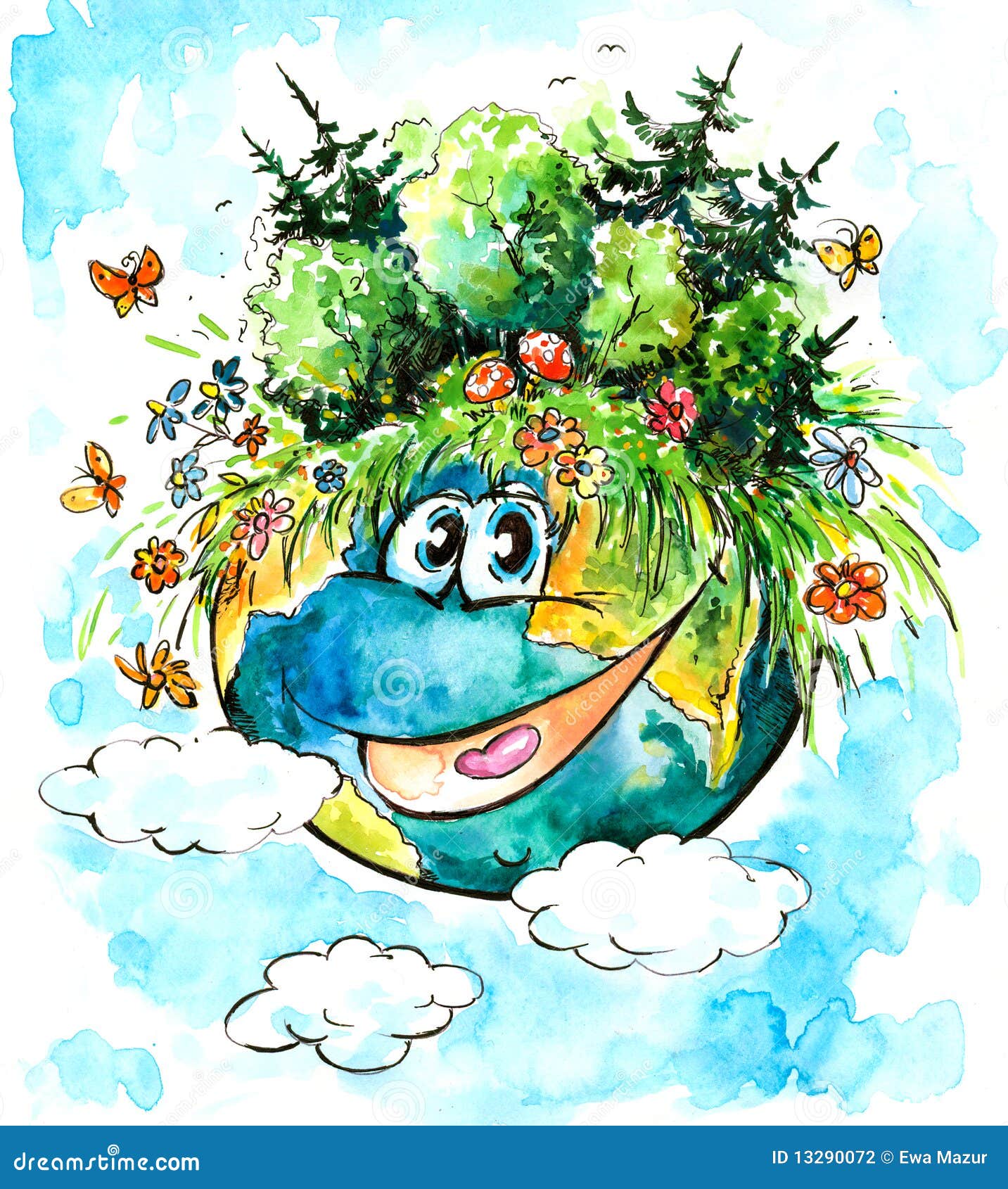 Smiley Earth Stock Illustrations – 825 Smiley Earth Stock Illustrations ...