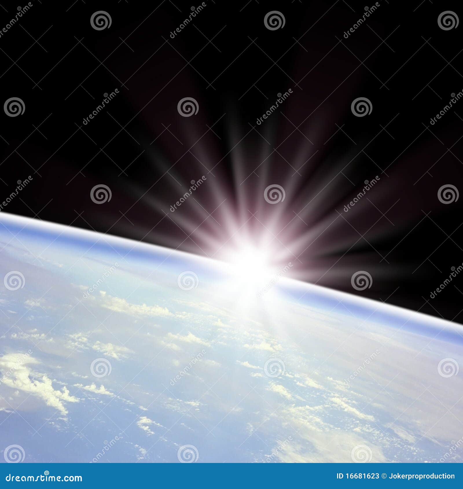 Earth stock image. Image of sunlight, lightbeam, abstract - 16681623