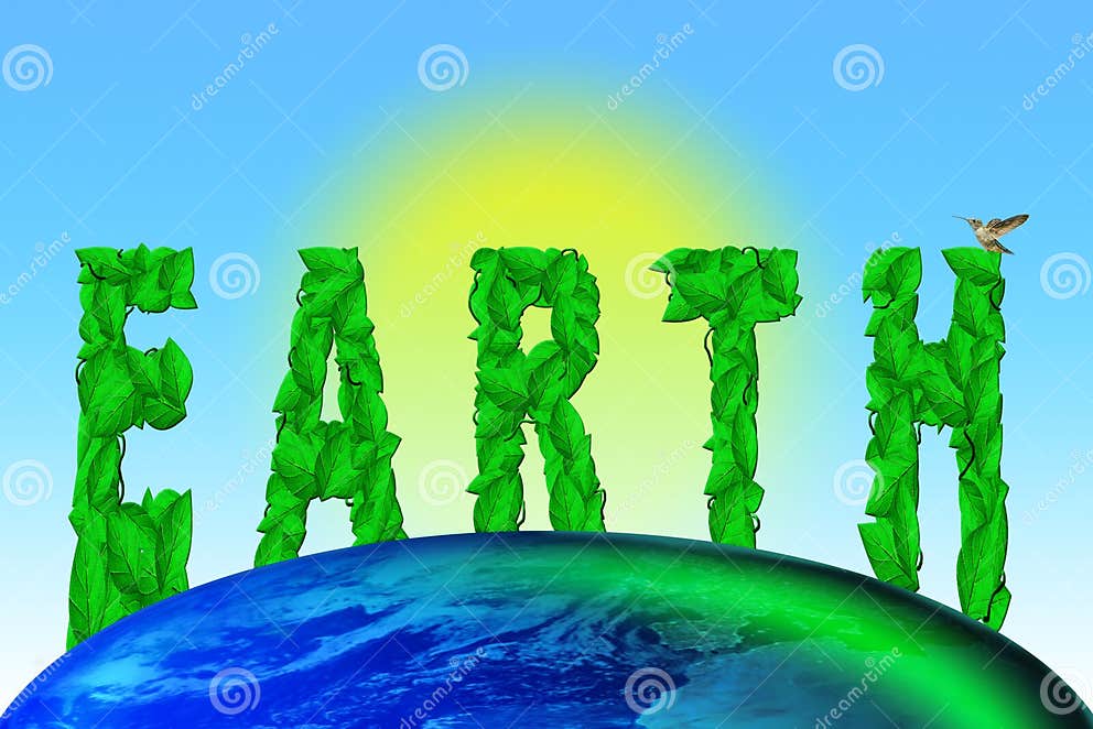 Earth stock illustration. Illustration of humming, nature - 19208874