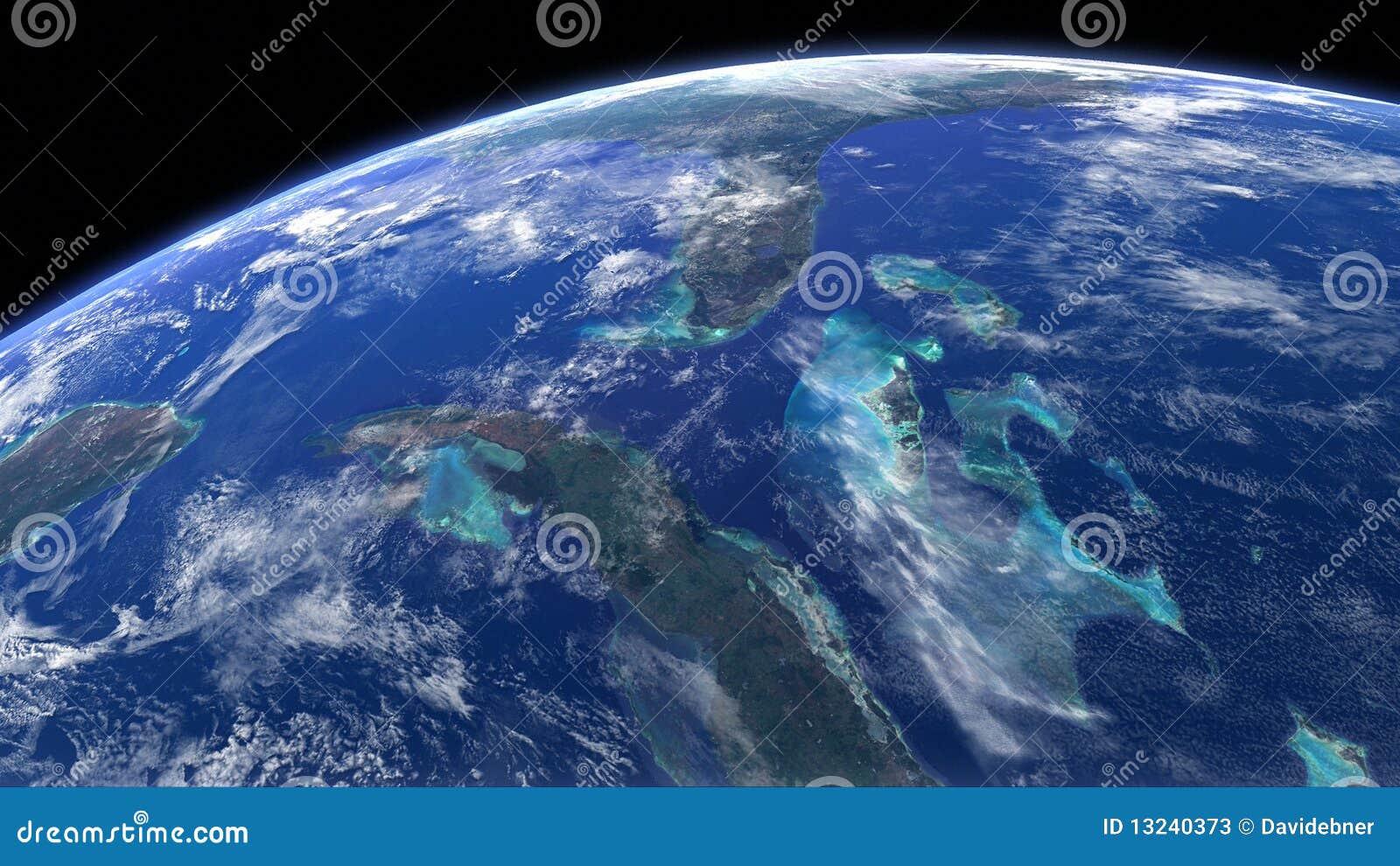 Earth 3D Orbit stock illustration. Illustration of planet - 13240373