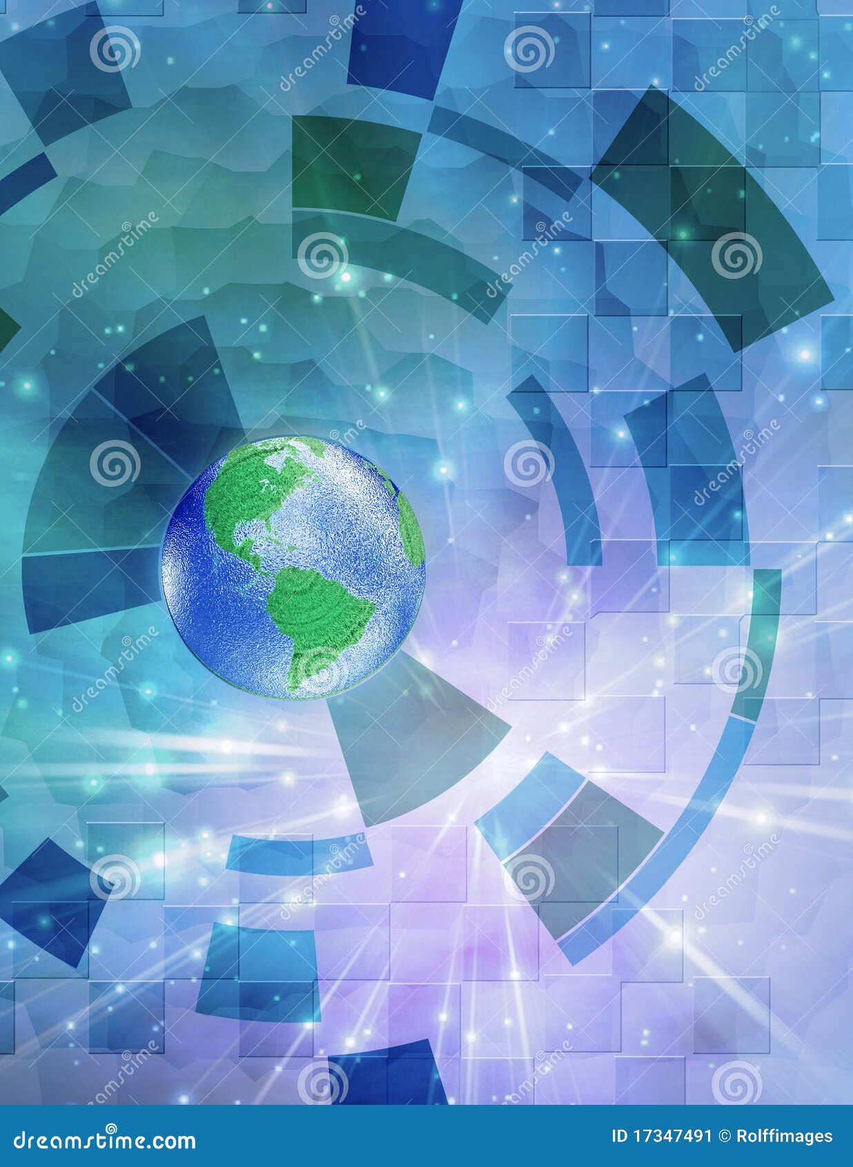 Earth Abstract stock illustration. Illustration of north - 17347491