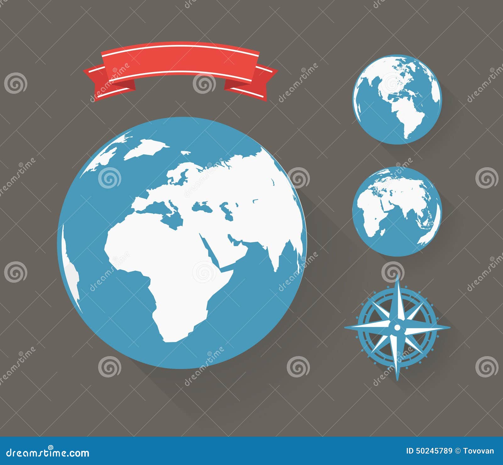 Earth Abstract Illustration Stock Vector - Illustration of science ...