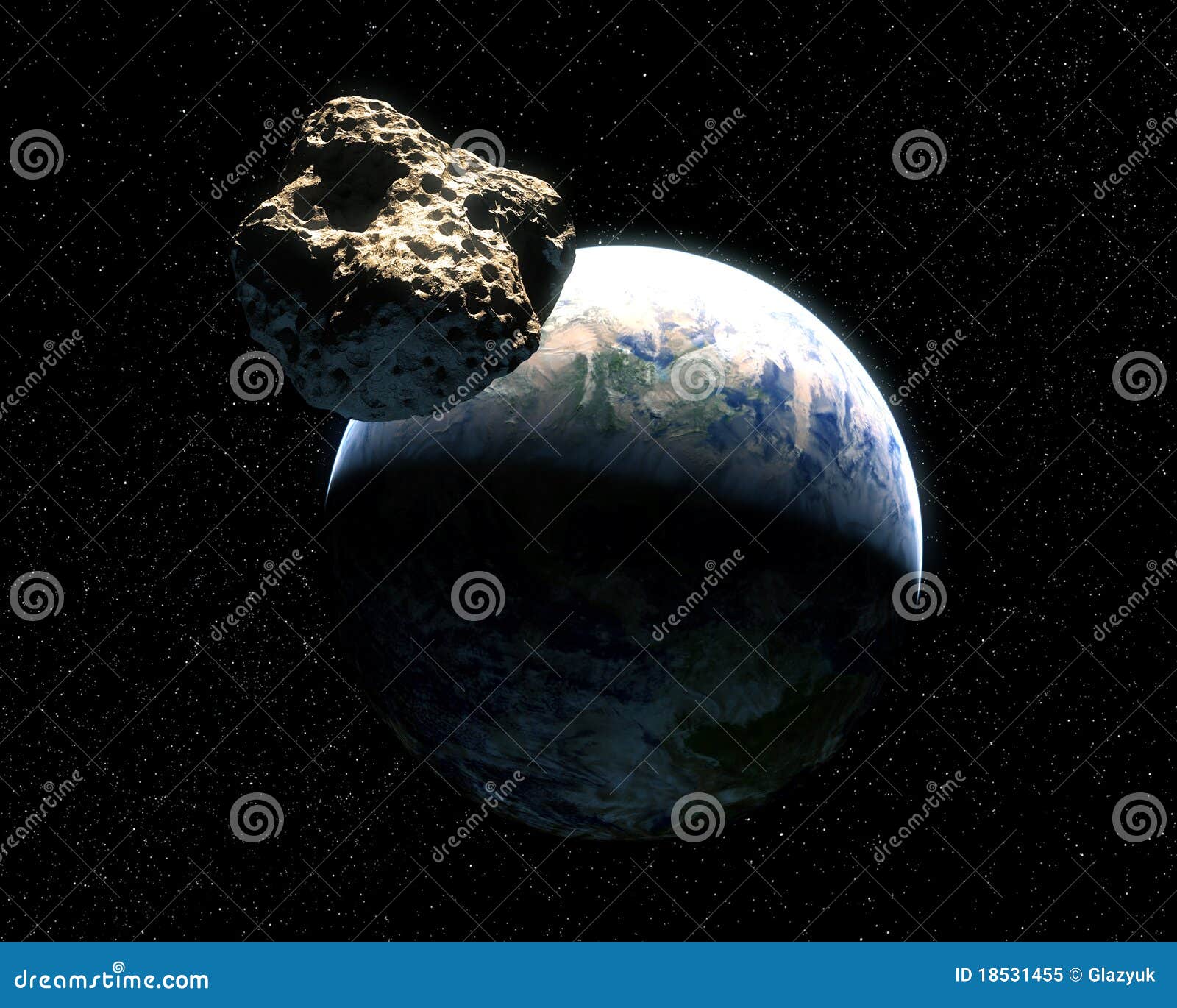 Asteroid Impact Craters Stock Illustrations – 174 Asteroid Impact ...