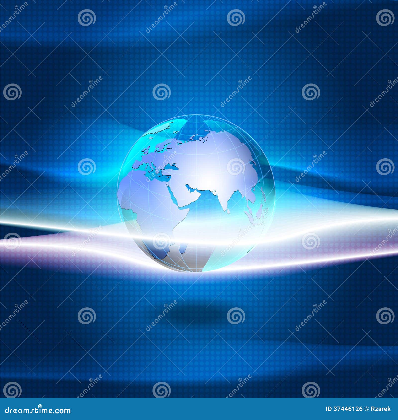 Earth background stock vector. Illustration of light - 37446126