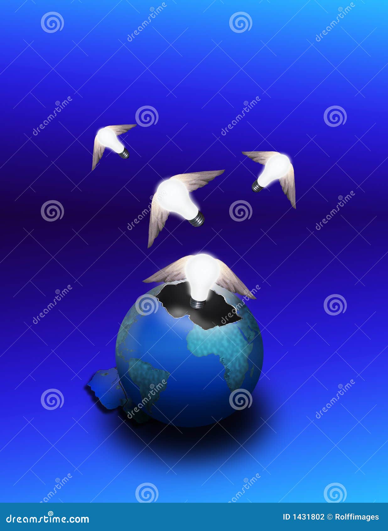 Earth Birth Ideas stock illustration. Illustration of earth - 1431802