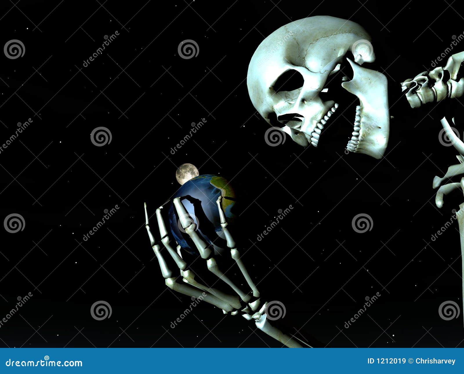 Earth and Bone 12 stock illustration. Illustration of apocryphal - 1212019