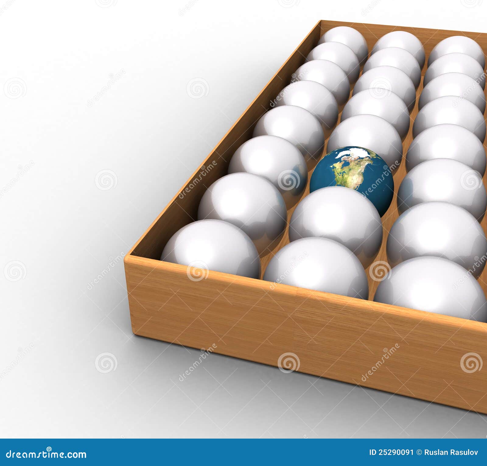 Earth in box stock illustration. Illustration of politics - 25290091