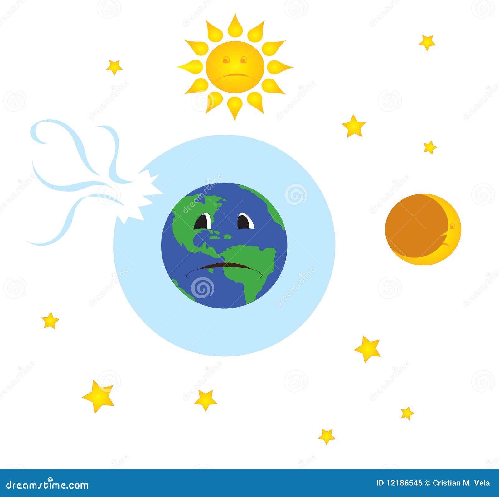 Ozone Layer Icon. Trendy Ozone Layer Logo Concept On White Background ...