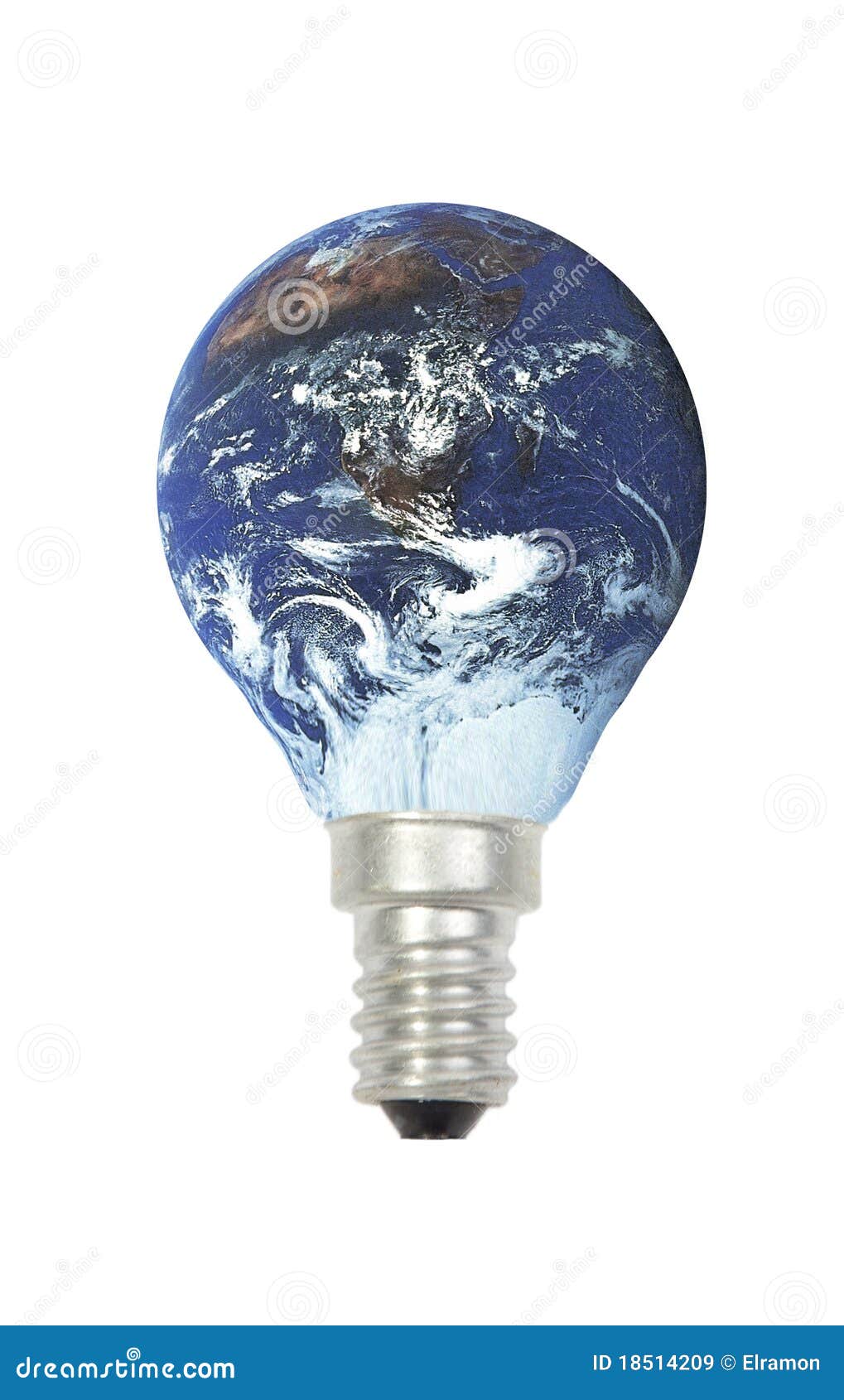 Earth bulb stock image. Image of planet, blue, saving - 18514209