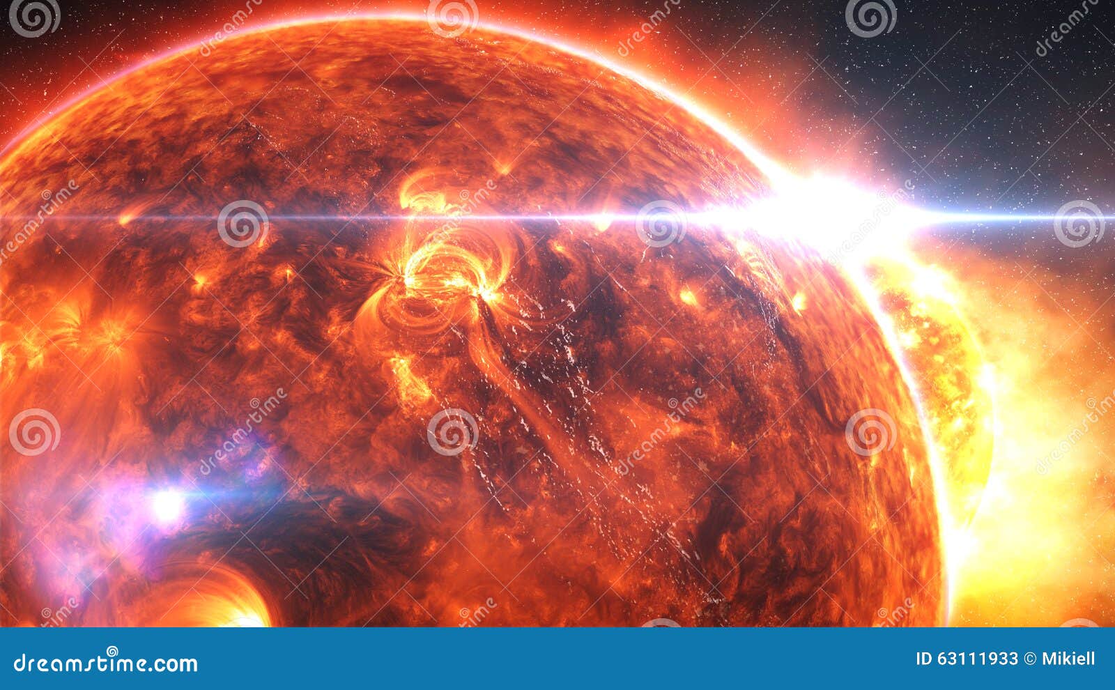 Earth Burning or Exploding after a Global Disaster, Apocalyptic ...