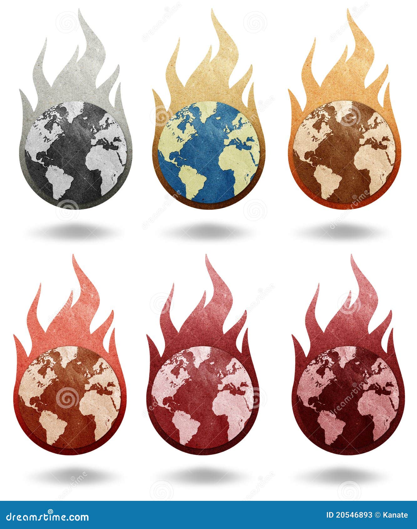 Earth With Adhesive Plaster Royalty-Free Stock Image | CartoonDealer ...