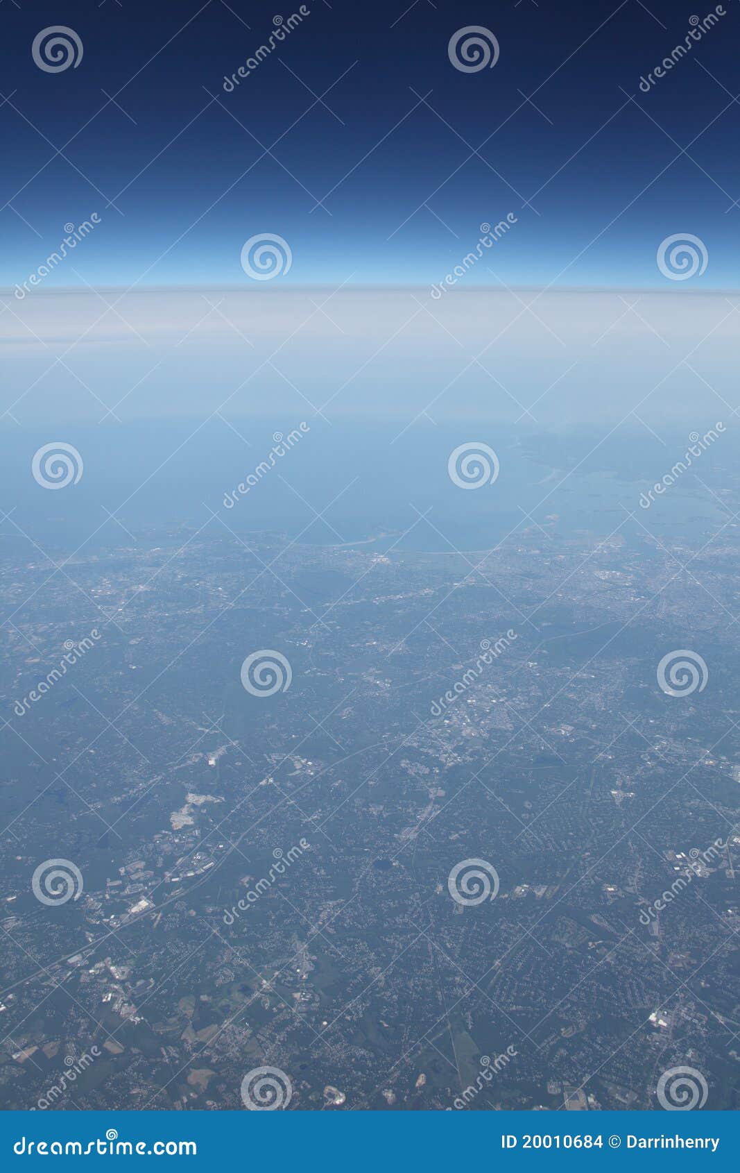 Earth Coastline and Deep Sky Space from Airplane Stock Photo - Image of ...