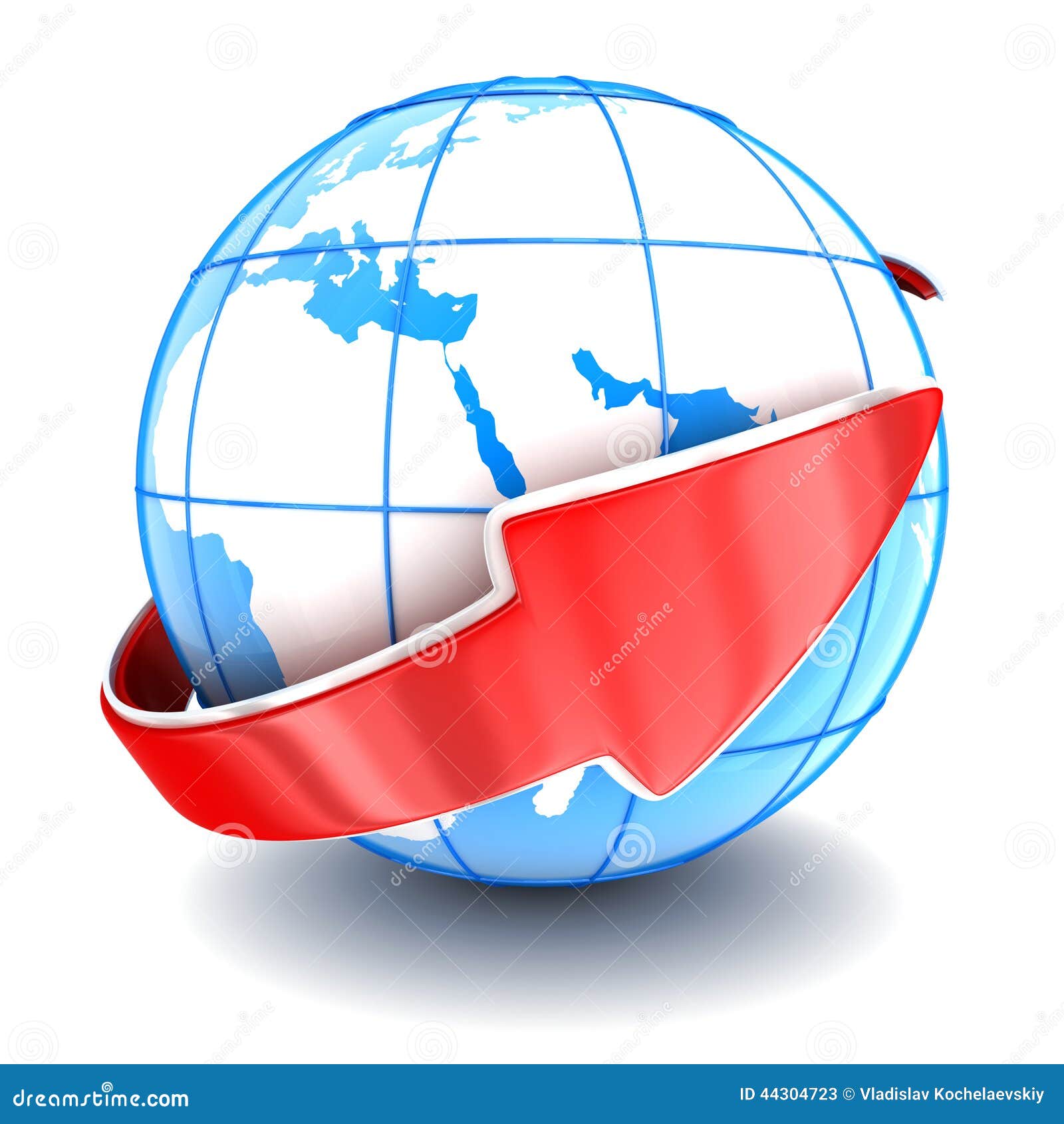 Earth and communication stock illustration. Illustration of internet ...