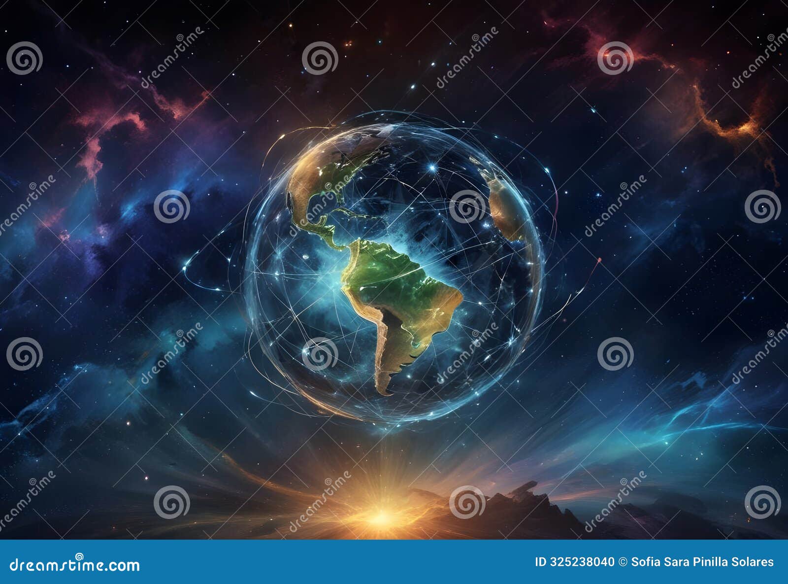 Earth Communication Network Concentric Circles of Radiating Magnetism ...