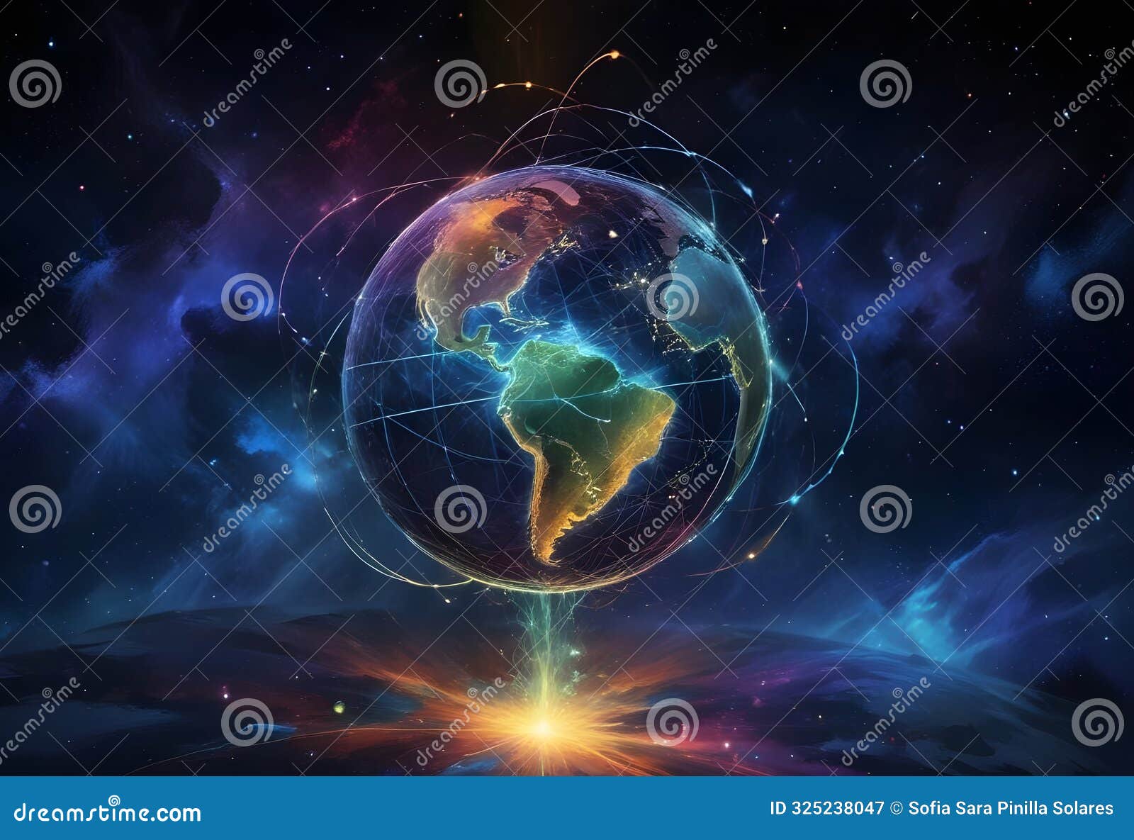 Earth Communication Network Concentric Circles of Radiating Magnetism ...