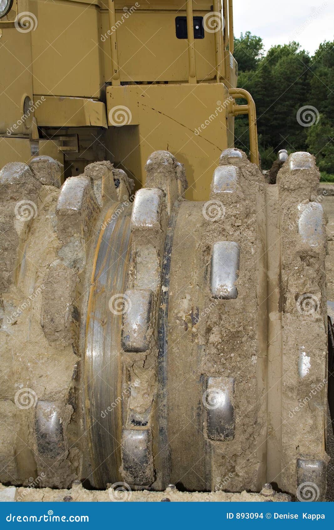 Earth Compactor stock photo. Image of dirt, powerful, mover - 893094