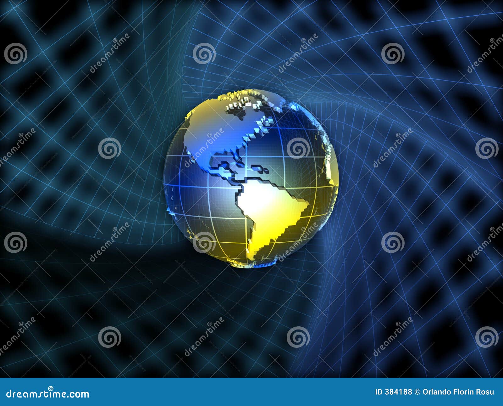 Earth concept stock illustration. Illustration of america - 384188