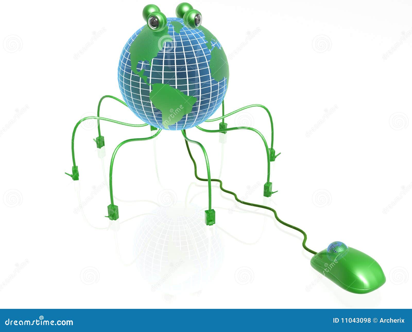 Earth control stock illustration. Illustration of global - 11043098