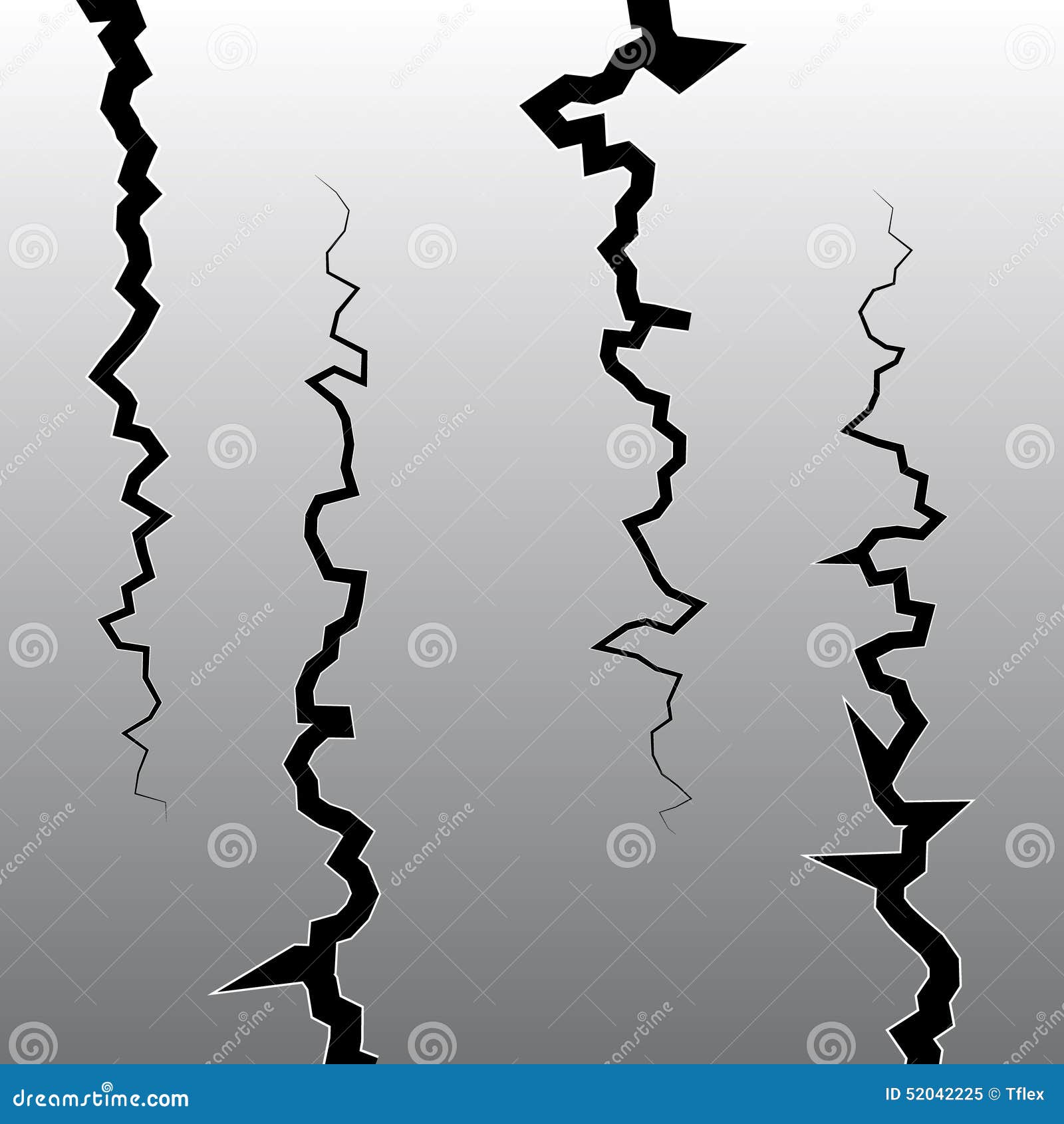 Earth Crack Icon In Cartoon Style | CartoonDealer.com #83191185