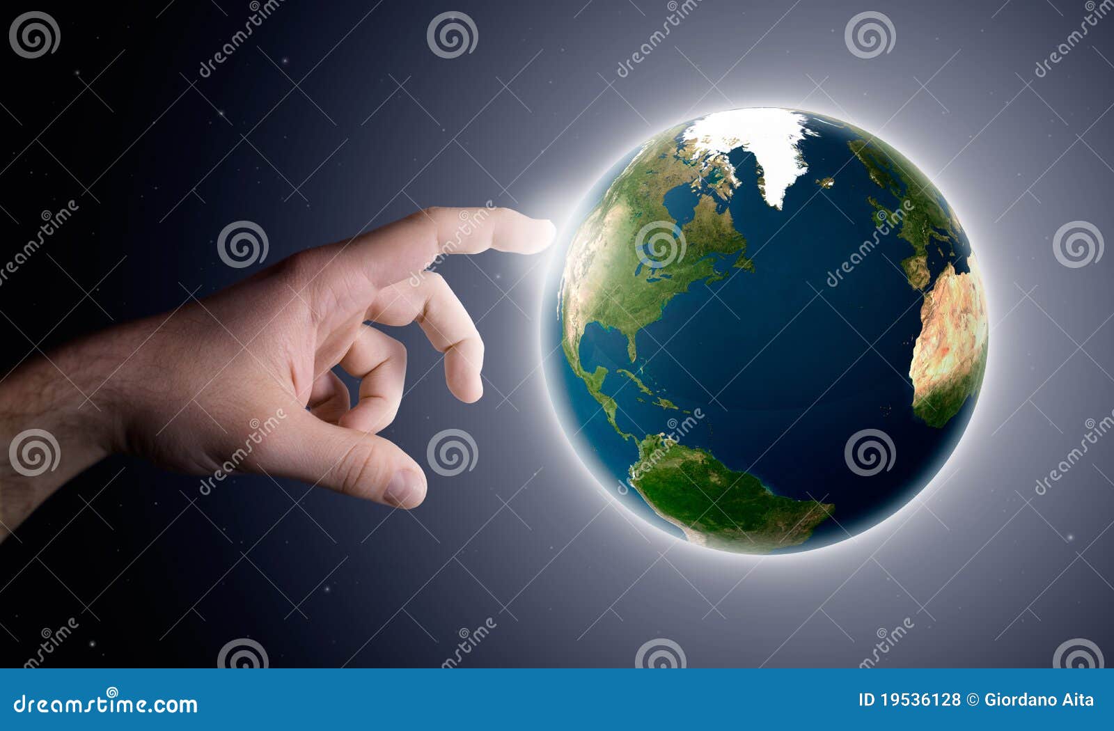Earth creation stock photo. Image of world, planet, light - 19536128