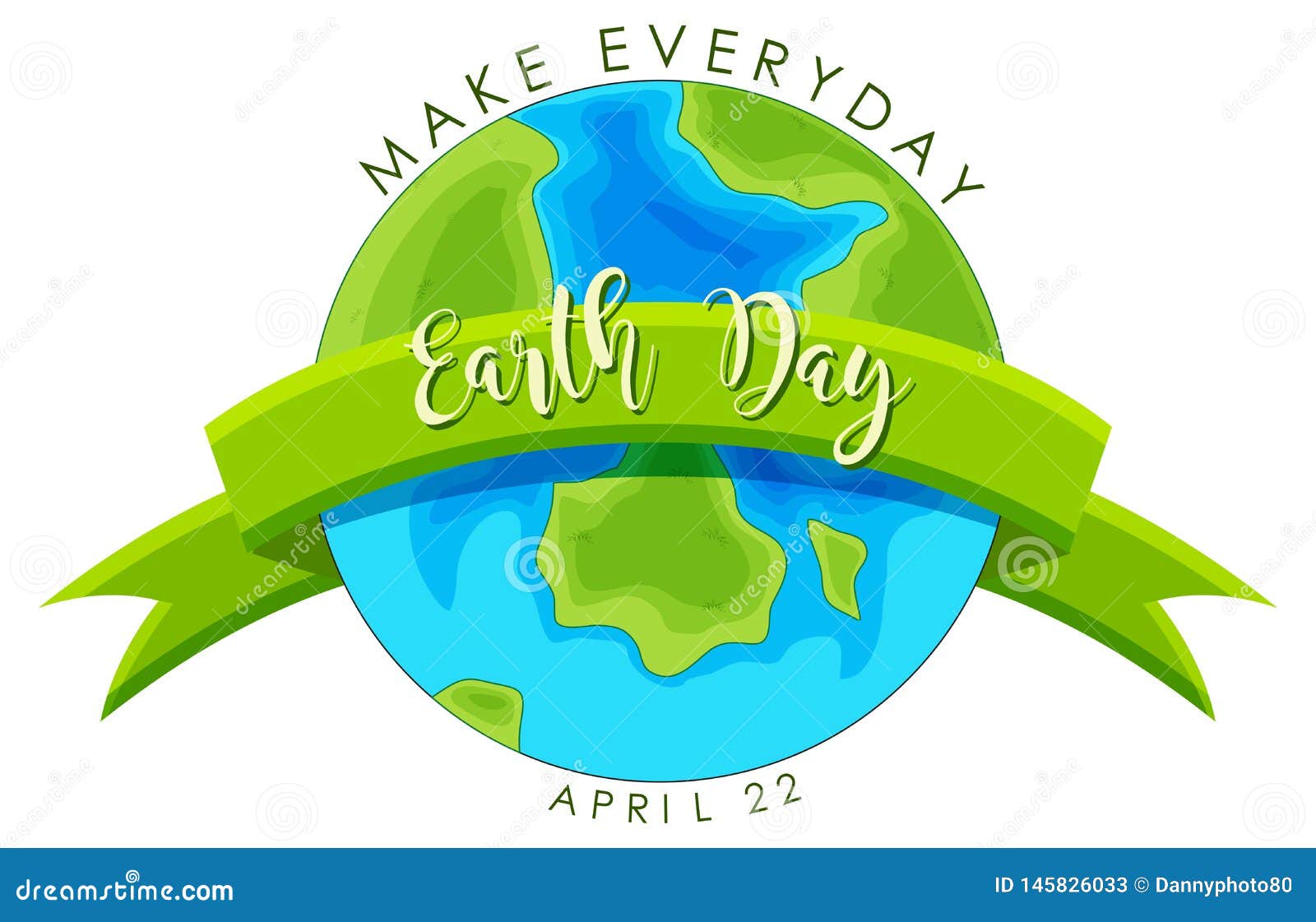 Earth day concept poster stock illustration. Illustration of enviroment ...