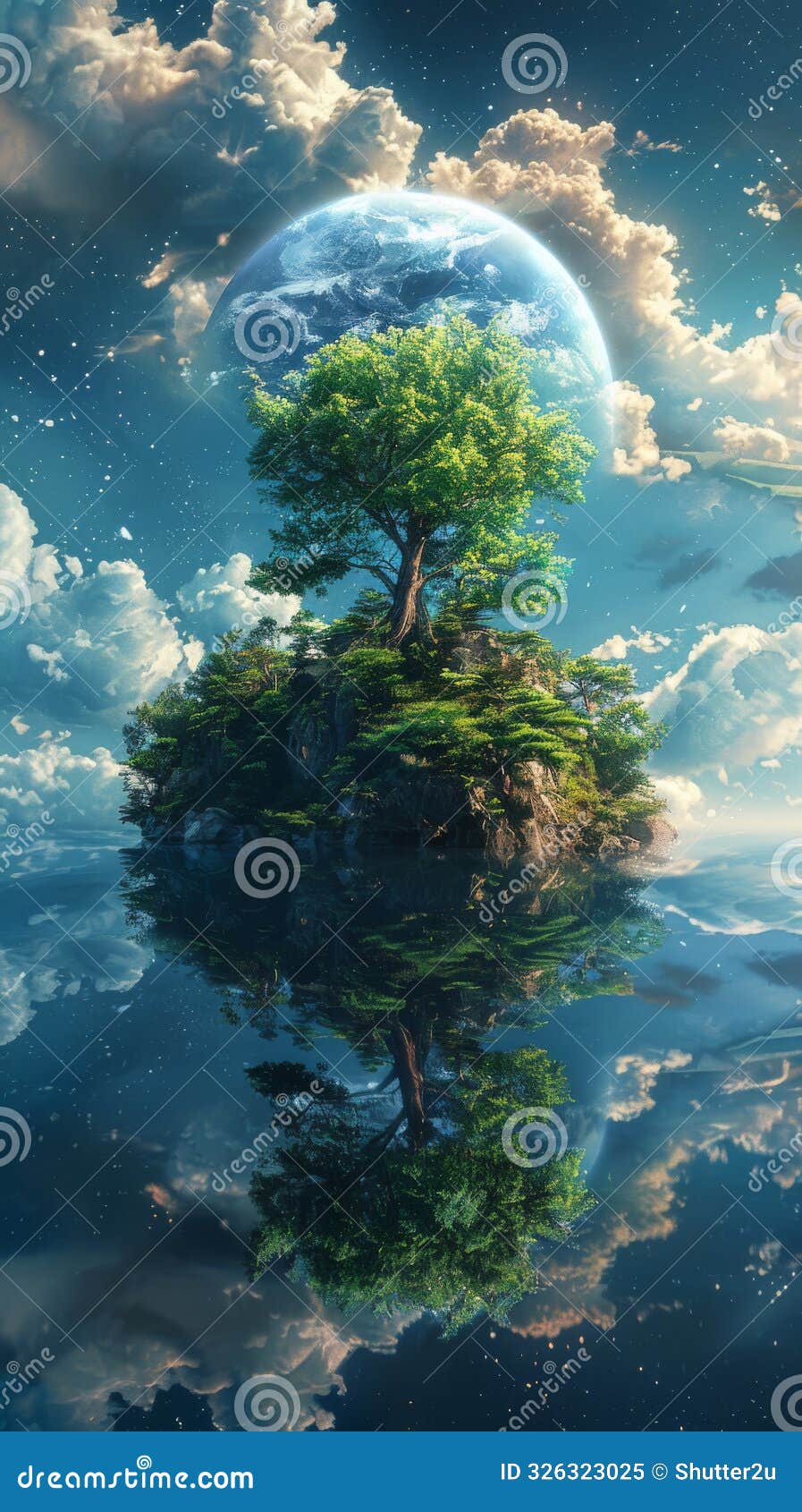 Earth Day On A Mirror Planet Where Every Creature And Plant Has A ...