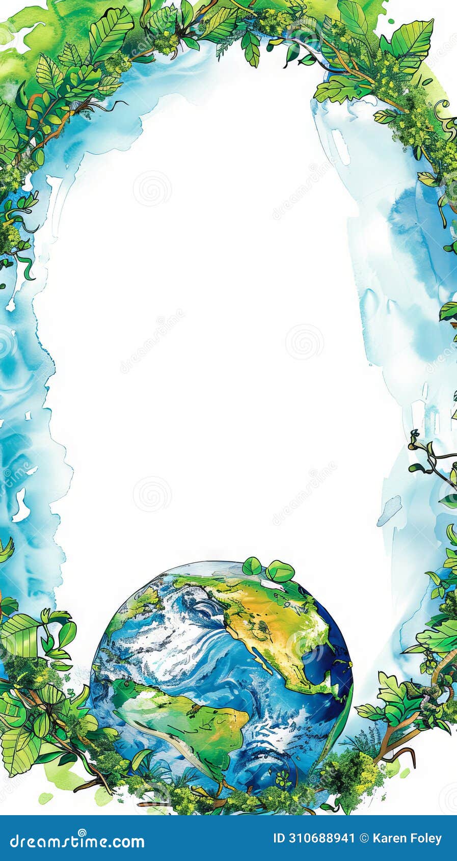 Earth Day graphics stock illustration. Illustration of space - 310688941