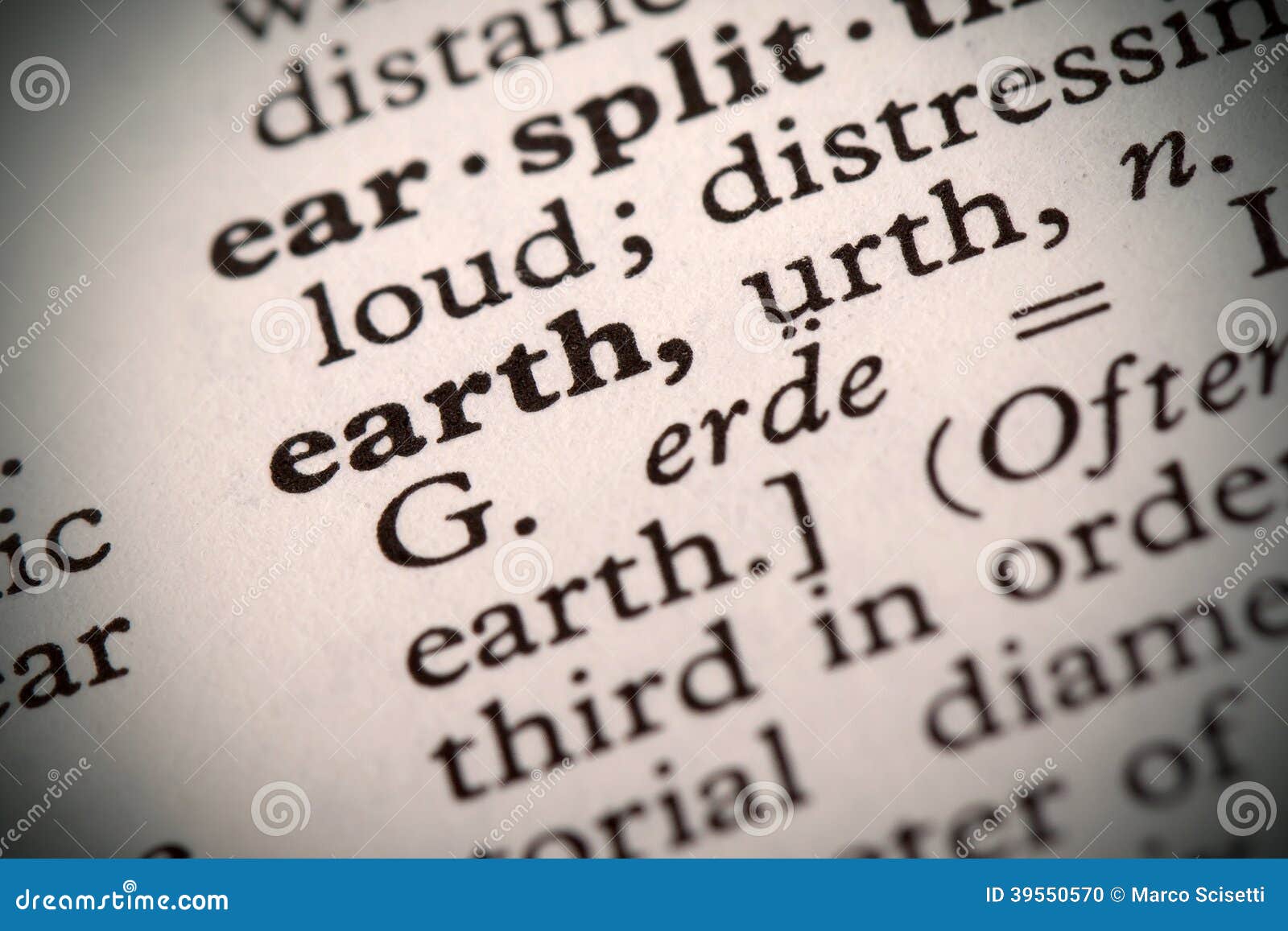 Earth Definition stock photo. Image of abstract, environmental - 39550570