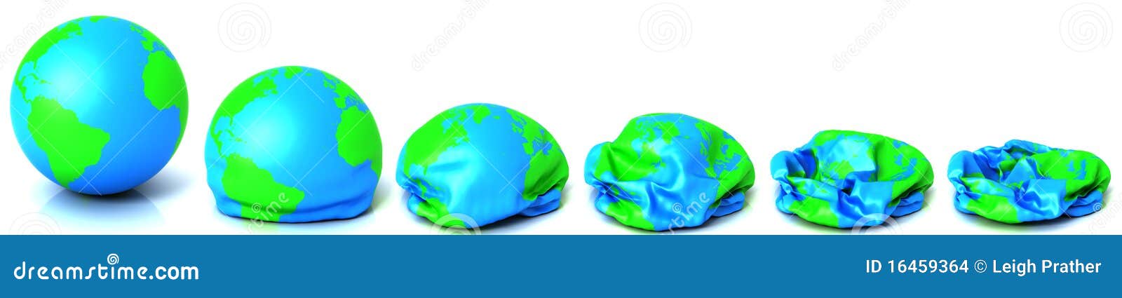 Earth deflating stock illustration. Illustration of colorful - 16459364