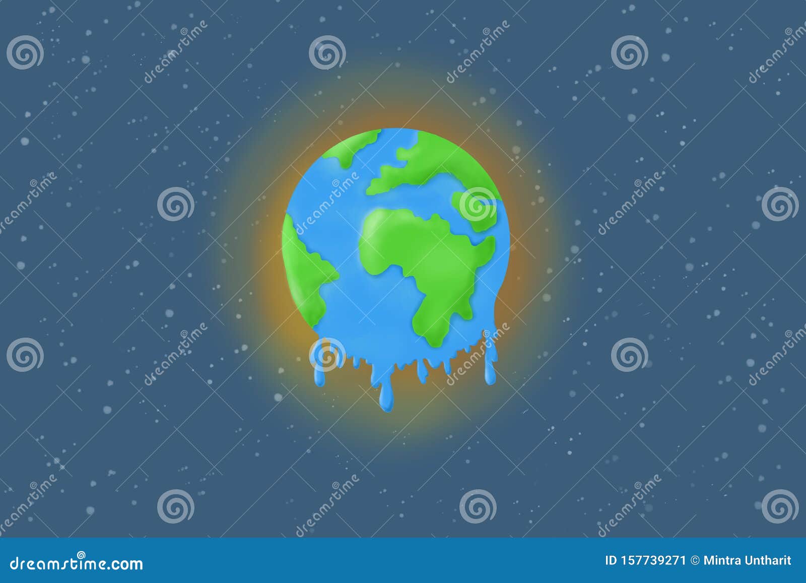 Earth Drawing On White Background. World Map Or Globe In Doodles Style ...